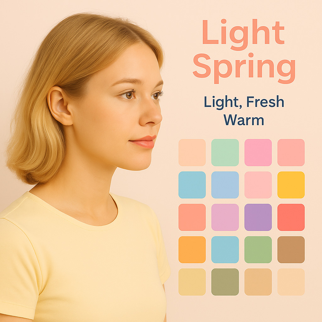 Light Spring Colors – Soft Warm Hues for a Fresh Look