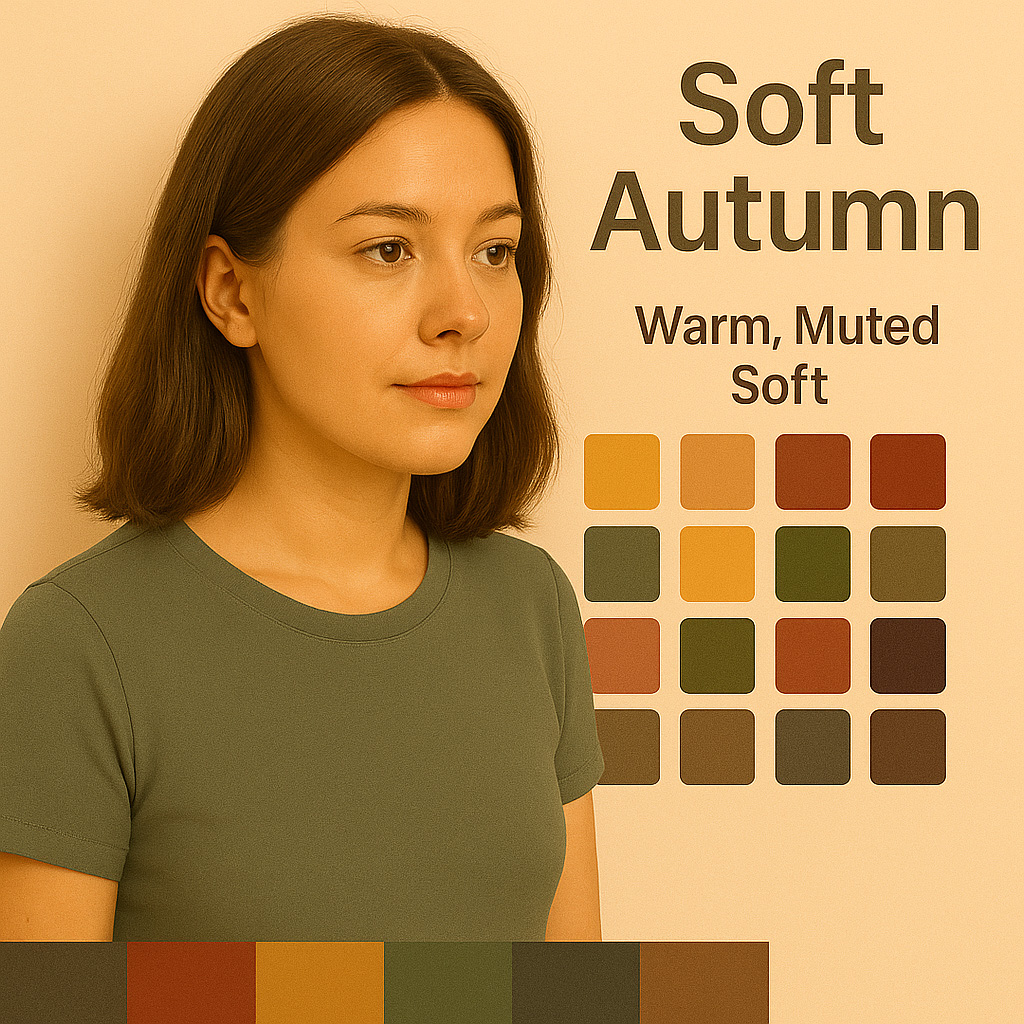 Soft Autumn Palette – Muted Warm Shades & Styling Tips