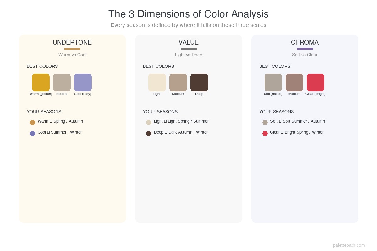 Color Analysis: The 12-Season System Explained | PalettePath